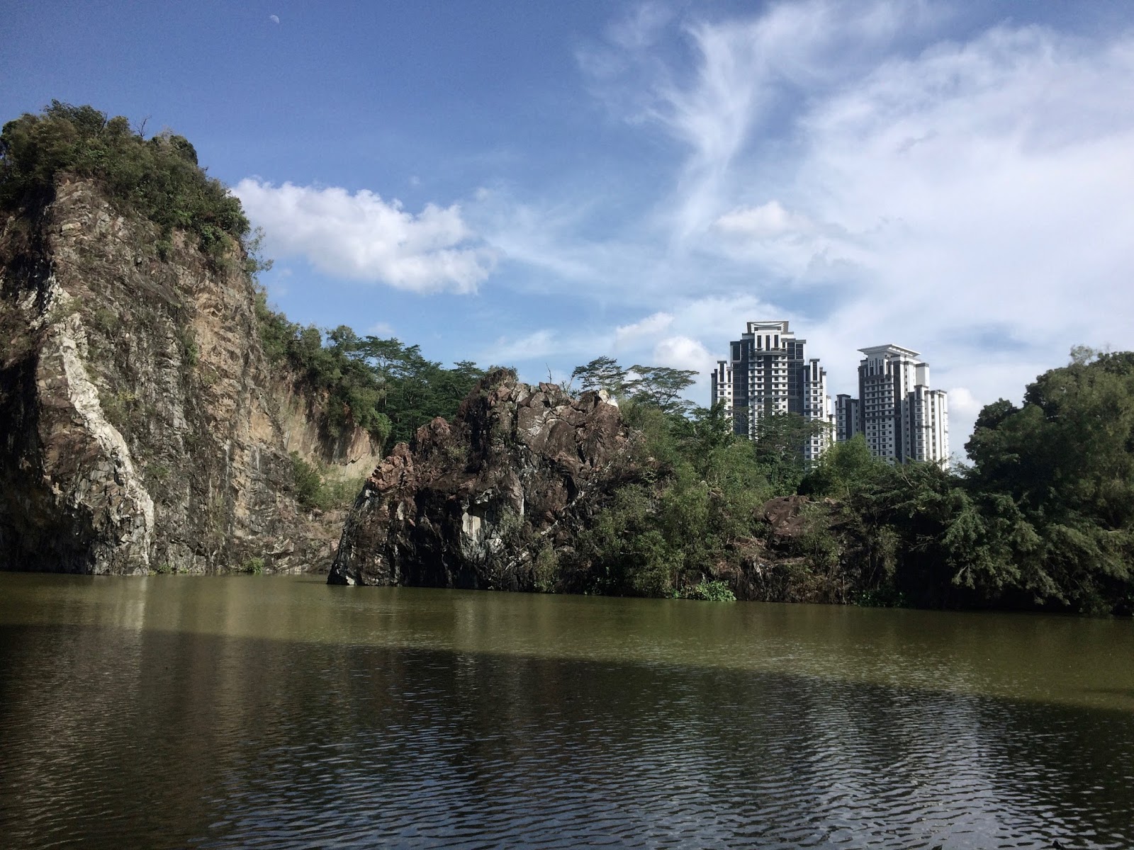Little Guilin (Bukit Batok Town Park) @ Bukit Gombak; Singapore | Moonlit