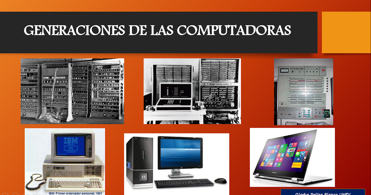 Aula de innovación: GENERACIONES DE LA COMPUTADORA