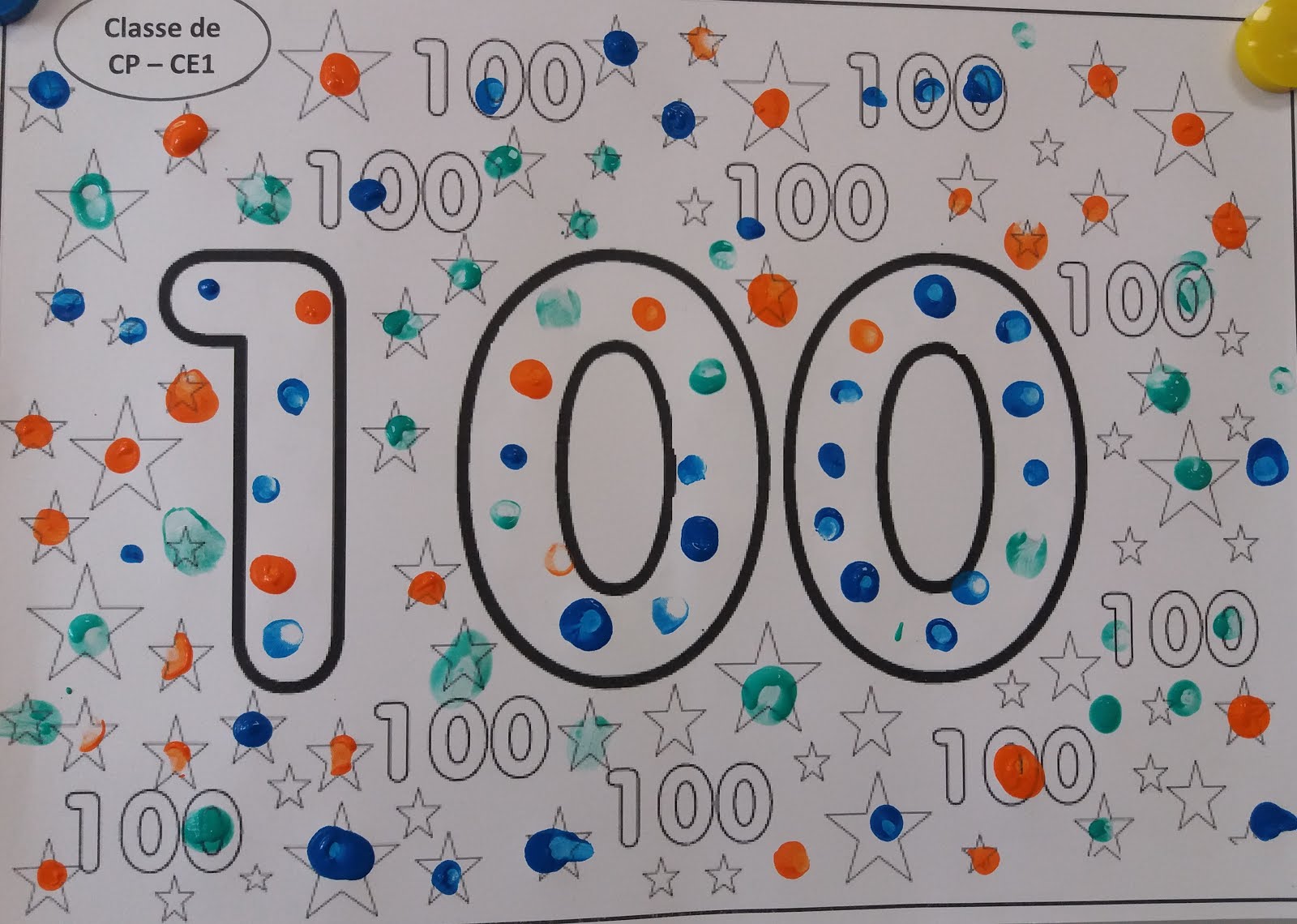 Bienvenue sur le site de l'école: Le 100ème jour de classe des CP-CE1