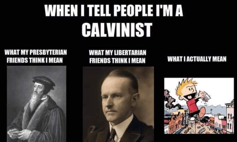 Skip's House of Chaos: When I tell people I'm a Calvinist