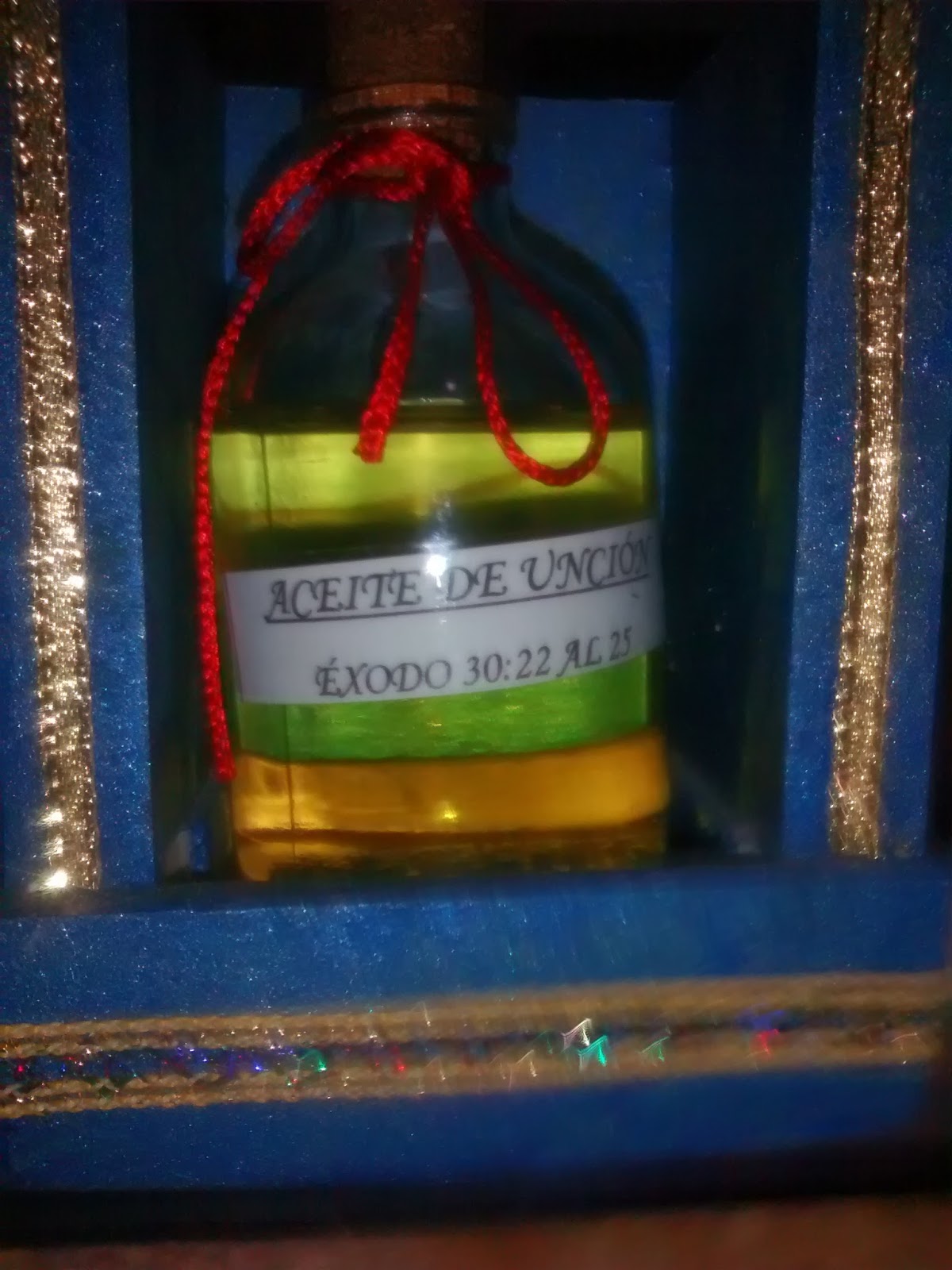 ESCUADRÓN DEL DIOS VIVIENTE: EL ACEITE DE UNCION....