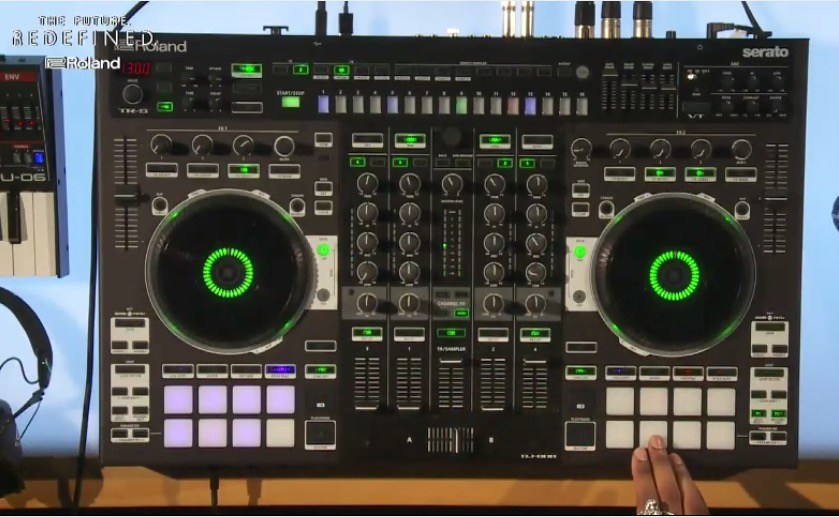 MATRIXSYNTH: New Roland DJ-808 with Built-In TR Drum Machine