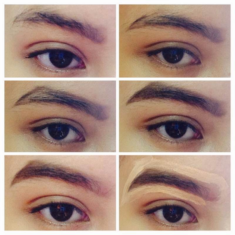Najlaa 'Aqilah: Basic Eyebrows Shaping and Filling (step-by-step)