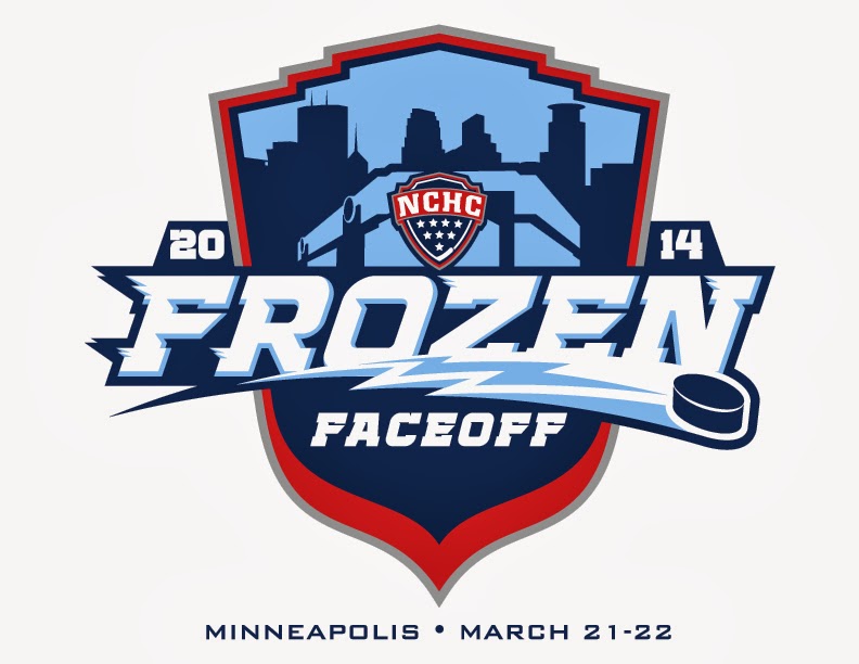 Goon's World: NCHC Hockey: Frozen Faceoff Logo revealed