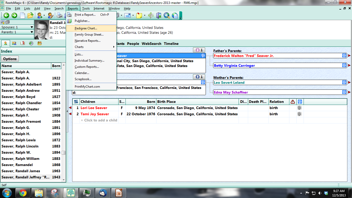 Genea-Musings: RootsMagic 6 Update - Adds Source Citations to Pedigree ...