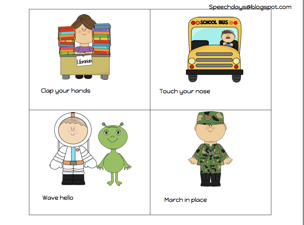 Speechy Days in the Pre-K: Freebie Fridays