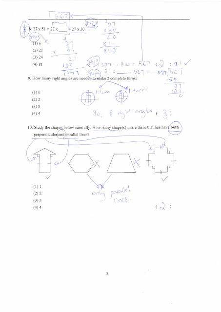 RIVBE4: 19 Aug eLearning: Math CA2 Practice Paper 1 Solutions with Explanations