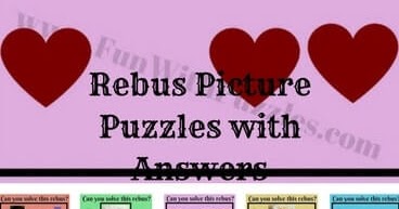 Teens Rebus Puzzles: Fun Picture Challenges with Answers