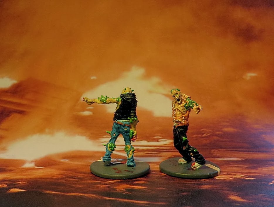 Zombicide!: Zombicide: Ed and Ted, Two Toxic Walkers (B)