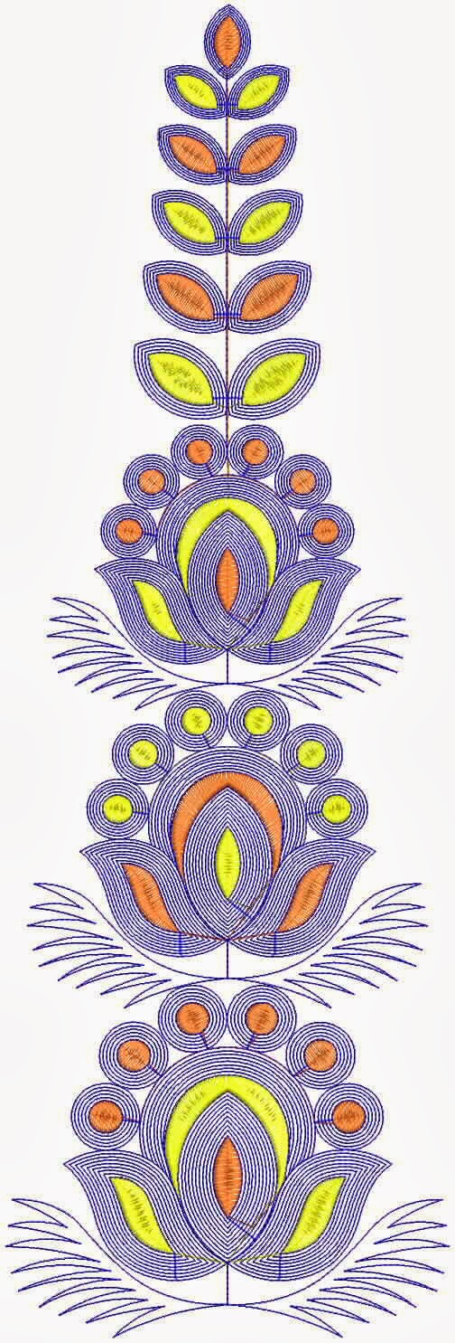 EmbDesignTube: Special Kali Designs Collection For Navratri Wear Dresses