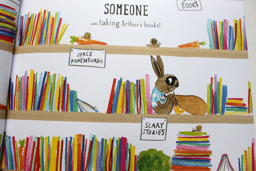 The Bookworm Baby: WANTED! RALFY RABBIT, BOOK BURGLAR