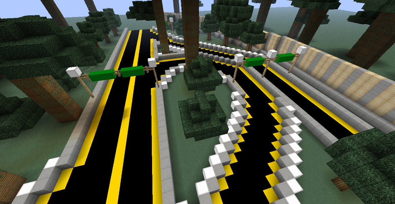 MODERN MINECRAFT : Highway Exit 1
