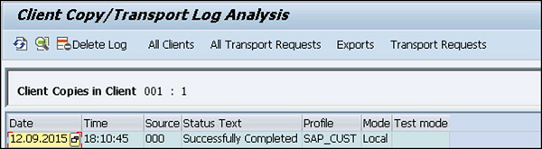 SAP Basis SAP Client Administration | SAP Online Guides