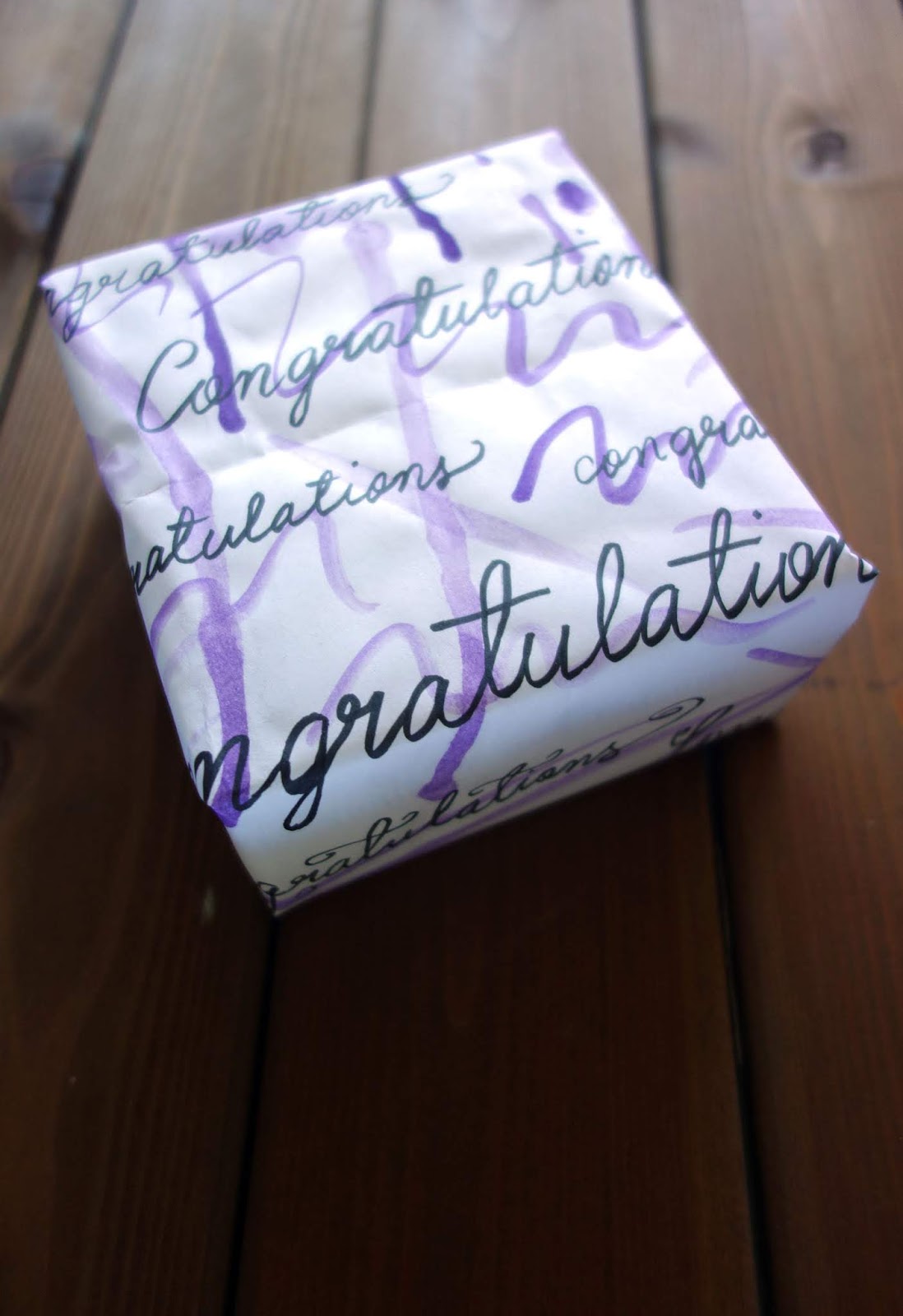 blah to TADA!: The Gift of Calligraphy