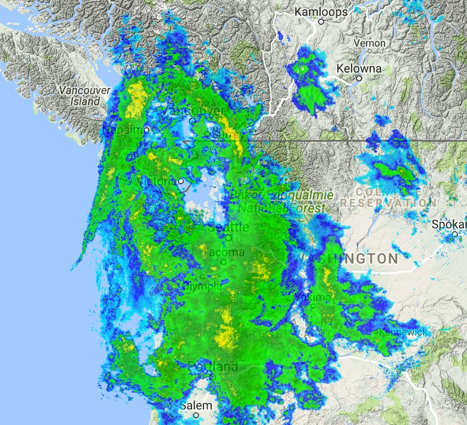 Cliff Mass Weather Blog: Heavy Rain and Super Rain Shadow