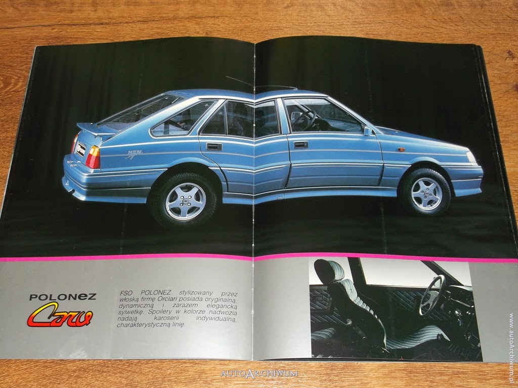 autoArchiwum | CZYTELNIA: (NIE)ZNANE PROSPEKTY POLONEZA CARO I POCHODNYCH