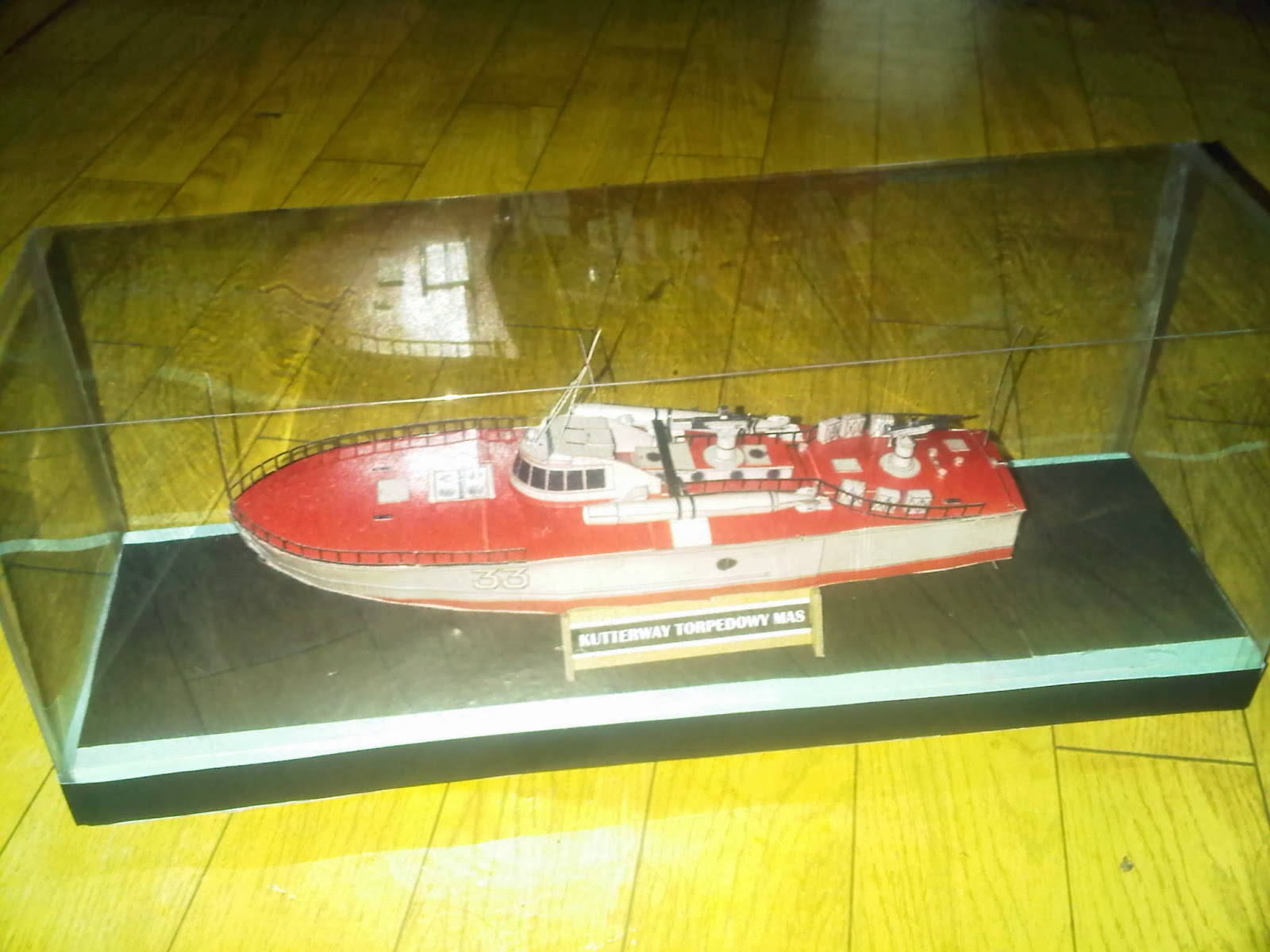 Papermodel Kapal Perang & Lain2: Papercraft Kapal Torpedo (MAS)