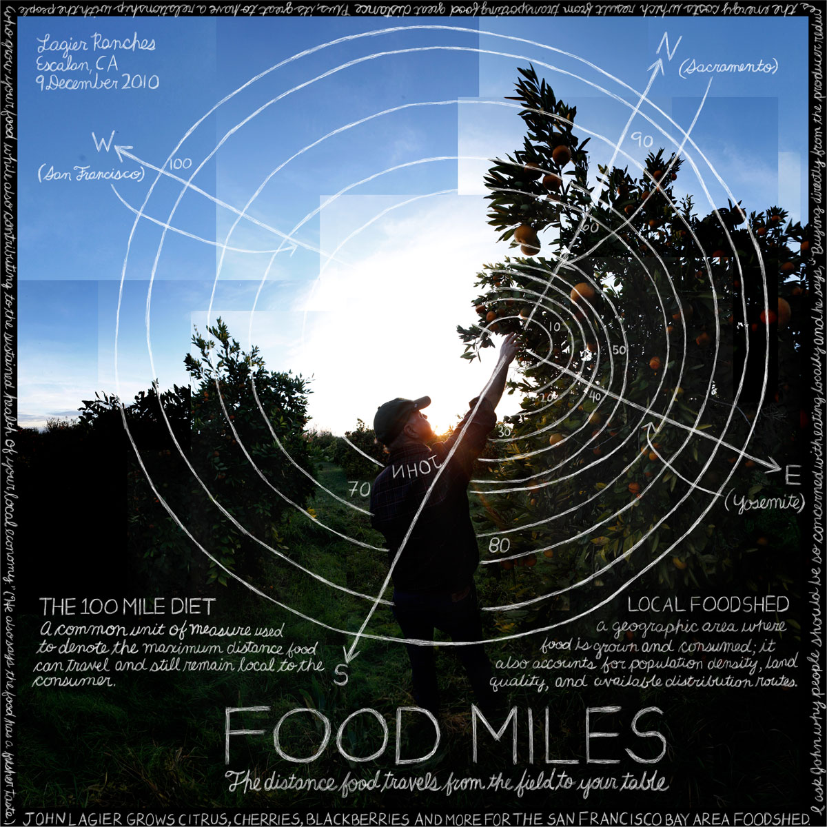 Willowbank Community Garden: REMEMBER | food miles