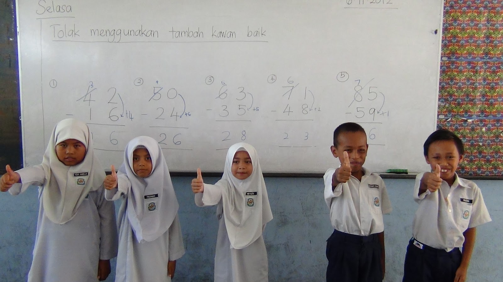 BIJAK MATEMATIK: GAMBAR-GAMBAR MURID