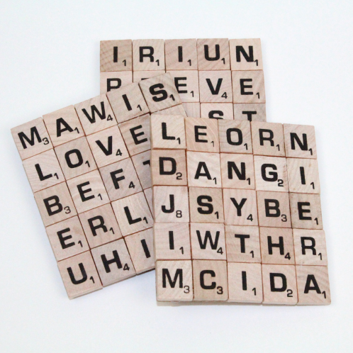 iLoveToCreate Blog: DIY Scrabble Tile Coasters
