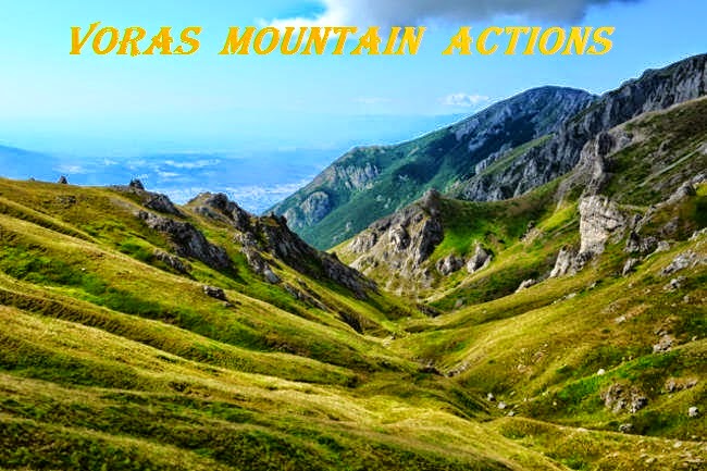 Voras Mountain Actions: ΚΟΡΦΟΥΛΑ - ΠΙΝΟΒΟ