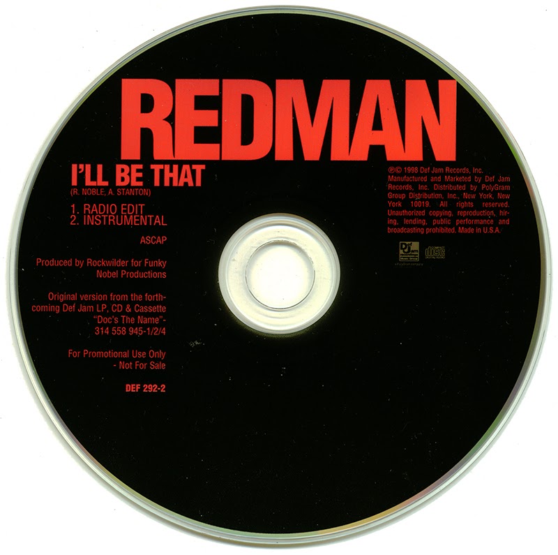 Promo, Import, Retail CD Singles & Albums: Redman - I'll Be That ...