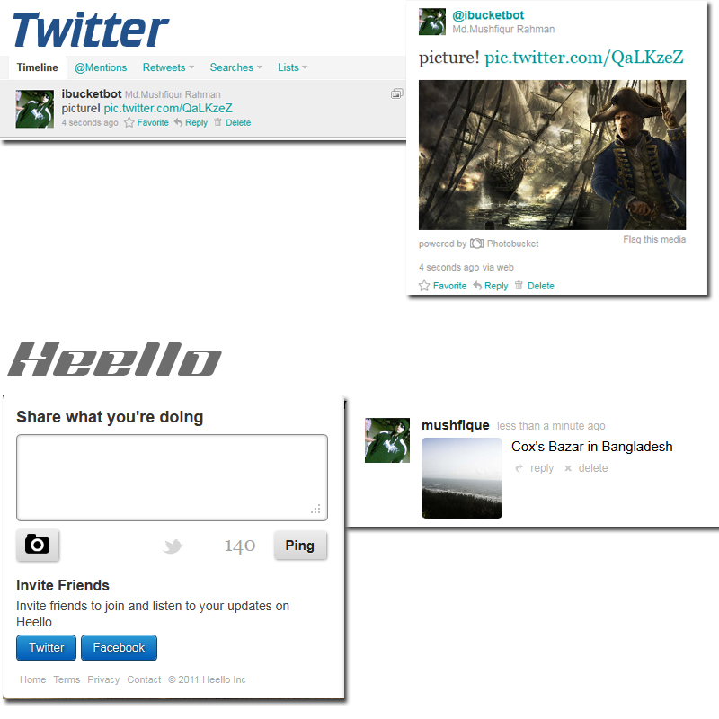 Heello- The Twitter Clon