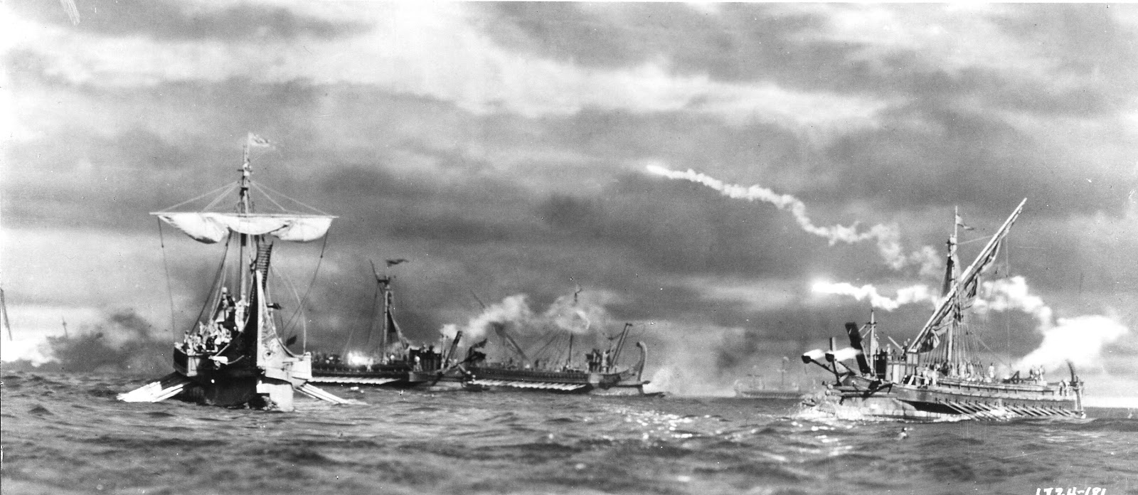 model ships in the cinema: Ben Hur 1959