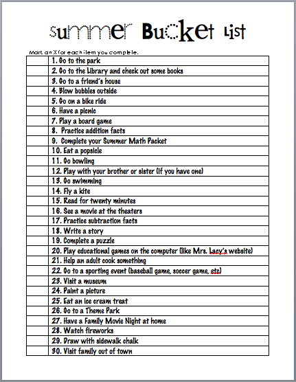 Lacy s Letters Summer Bucket List lacy-s-letters-summer-bucket-list
