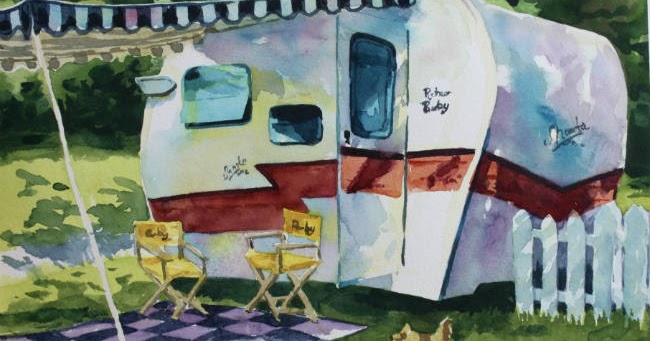 Simone Ritter Art: 2009 Shasta Airflyte 12