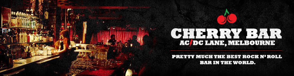 The (official) Cherry Bar blog...