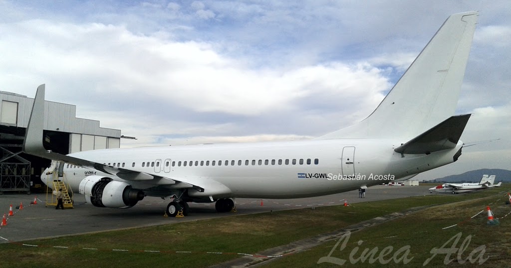 Linea ALA: Boeing 737-800 de Andes Líneas Aéreas