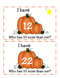 First Grade Funtastic: Number Sense: 10 More, 10 Less