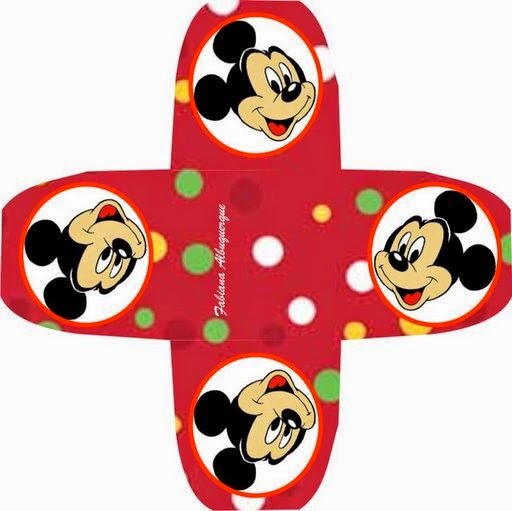Mickey Mouse: Free Printable Open Boxes. - Oh My Fiesta! in english