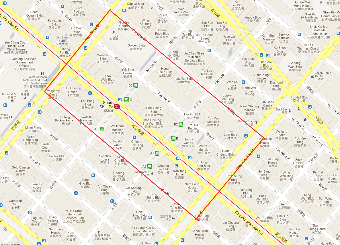 Travel Writing: Geography of Sham Shui Po