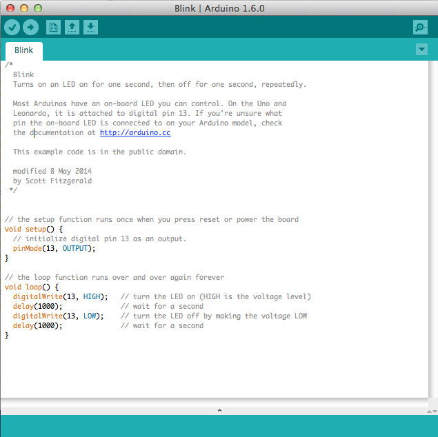 Sarah Barden's ENGR 160 Portfolio: Arduino Day 1