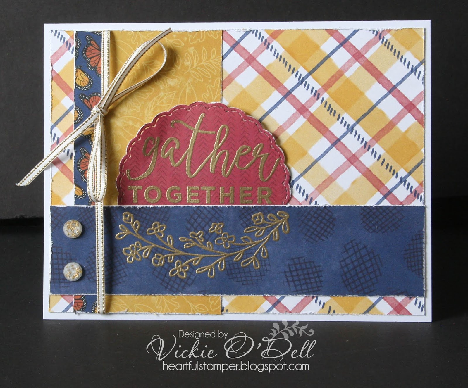 HeARTful Stamper: October Stamp of the Month Blog Hop - Thanks & Giving