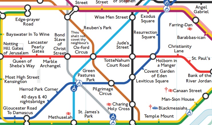 It Happens in London: Biblical Tube