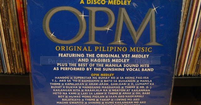 My OPM LP Collection: Various Artist, A Disco Medley OPM