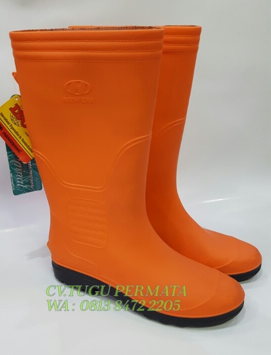 grosir sepatu boot air: SEPATU BOOT ORANGE NEW ERA,SEPATU BOOT ORANYE ...