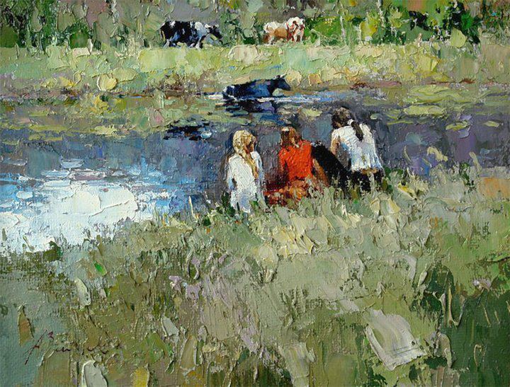 Alexi Zaitsev, 1959 | Impressionist painter | Tutt'Art@ | Pittura ...