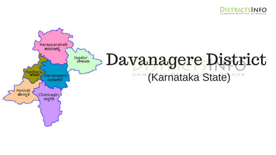 Davanagere District and Talukas in Karnataka State