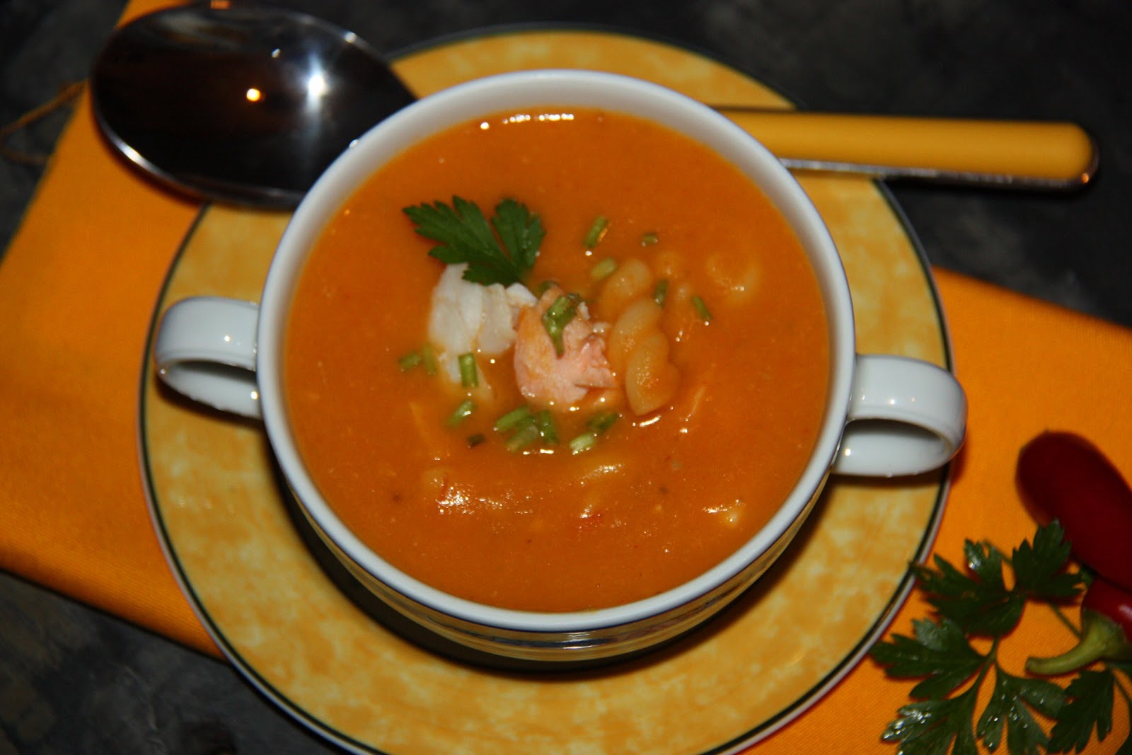 Tentações sobre a Mesa: Sopa de Peixe