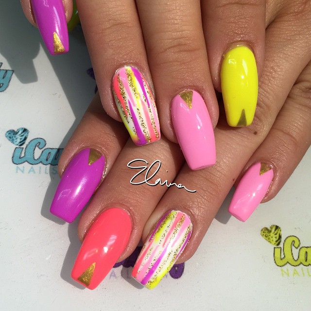 13 Bright Nail Art Designs For Every Season