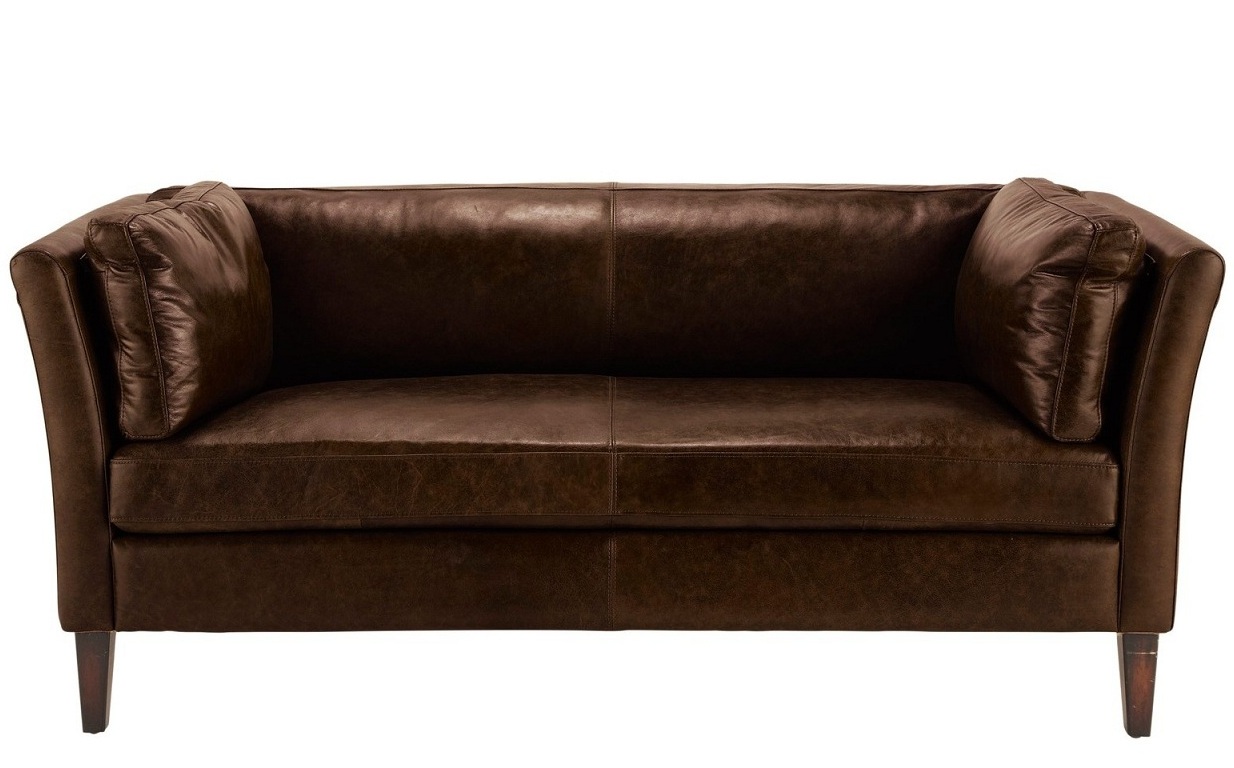 SOFA KULIT ASLI MINIMALIS TYPE 2 SEAT