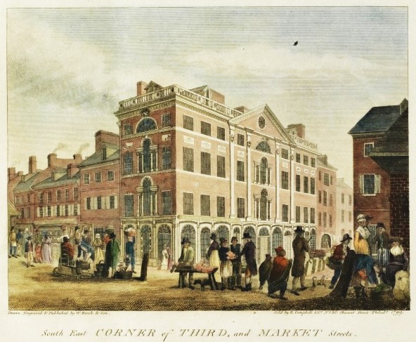 It's About Time: 1800 City of Philadelphia by English artist William ...