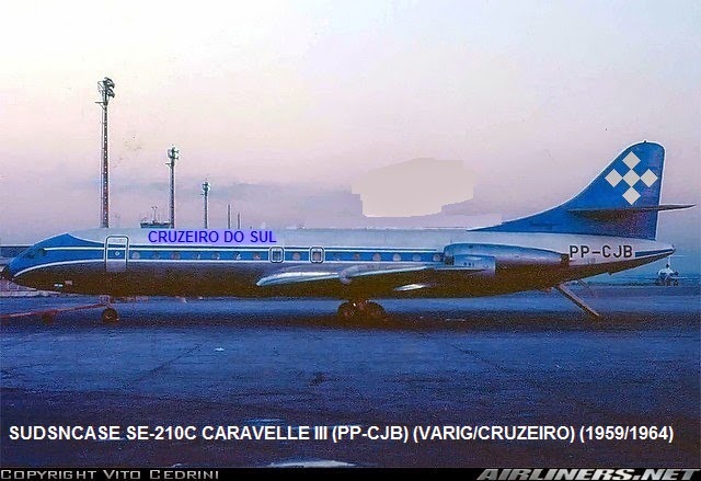 VARIG CRUZEIRIO DO SUL RIO-SUL: (PP-CJB) (SE-210C) (VARIG/CRUZEIRO ...