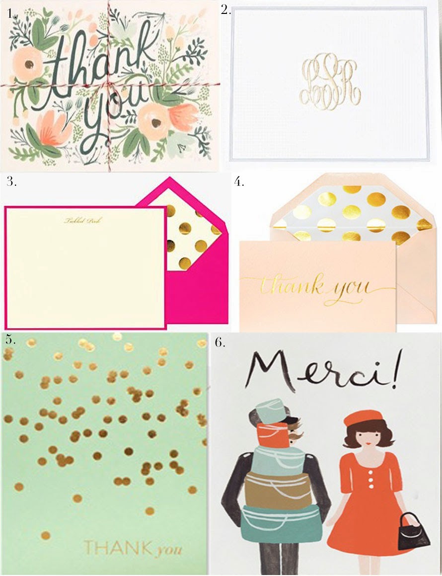 A Touch of Southern Grace : Thank You Notes