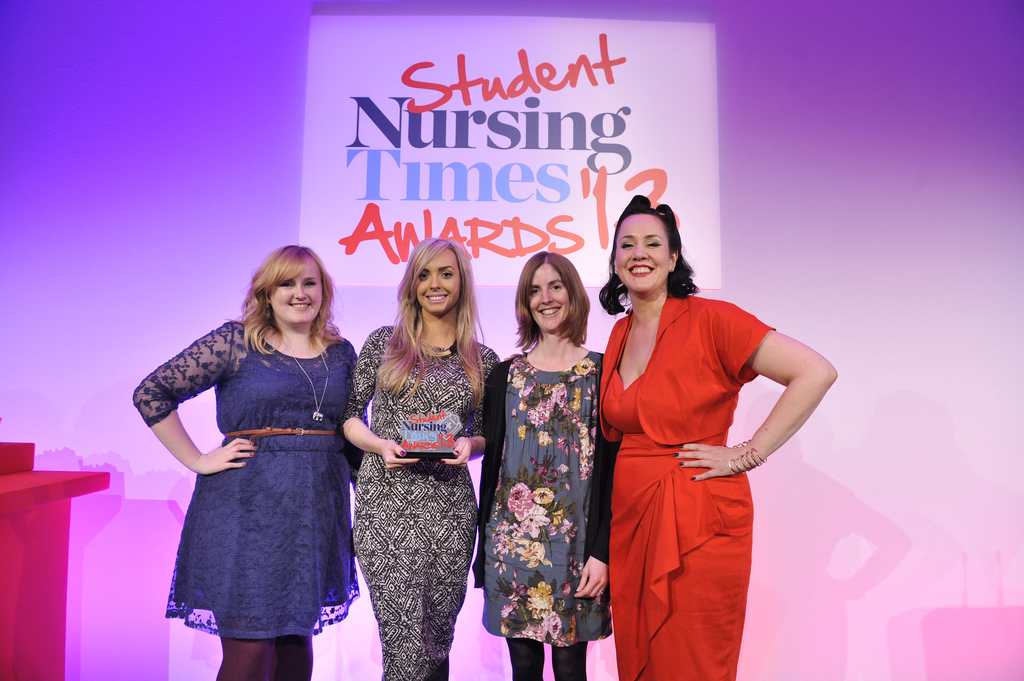 Nurses Honoured at the Student Nursing Times Awards - Gaudio Awards