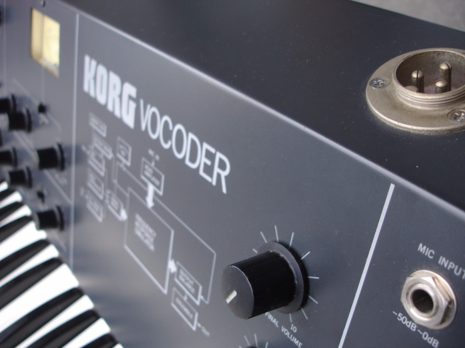 MATRIXSYNTH: KORG VC 10 analog vocoder/ synth